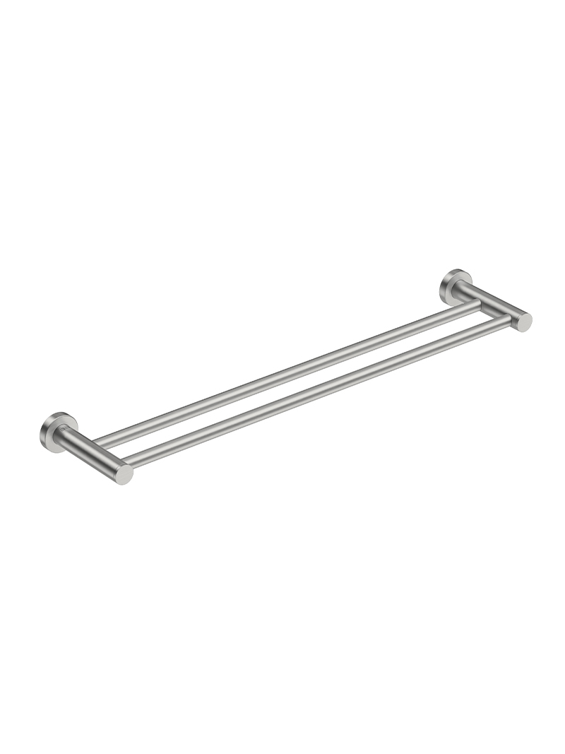 4682 Double Rail 650mm - Brushed Stainless Steel BAAC4682BRSH ...