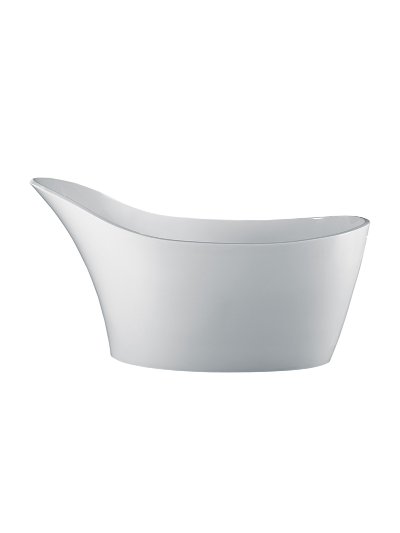 Amalfi 1632 Free Standing Bath 1632 x 794 x 703-859mm - Bathroom Bizarre