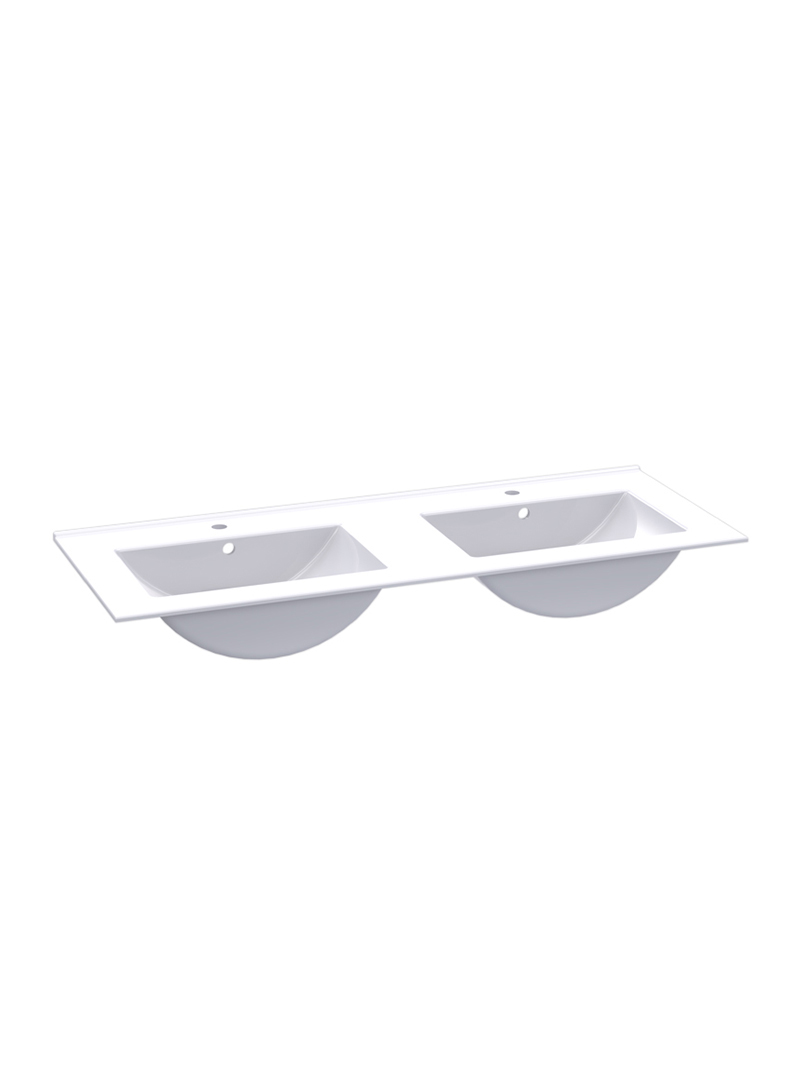 Montero 1200 White Double Vanity Basin 1220 x 465 x 175mm TR4596-1200 ...