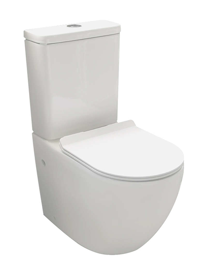 Kent Close Couple Suite Incl. Pan Cistern Seat and Mechanism - White MJ ...