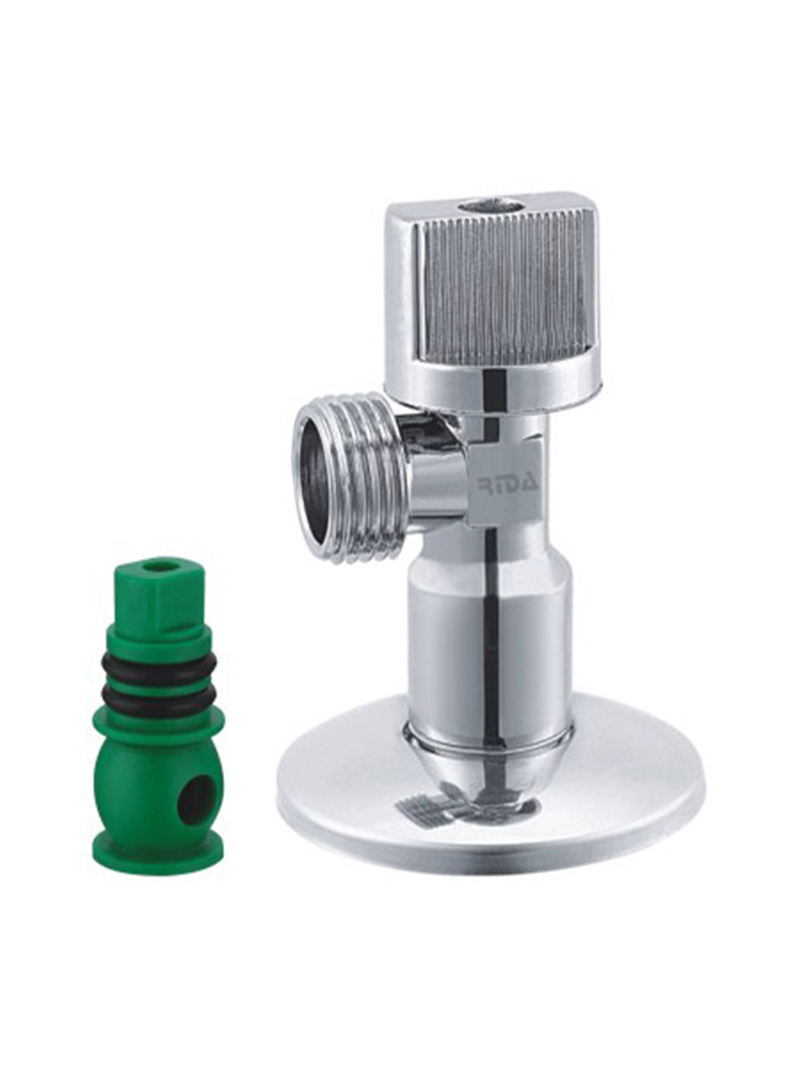 Angle Valve 1/2 X 1/2 Standard Brass - Chrome - Bathroom Bizarre