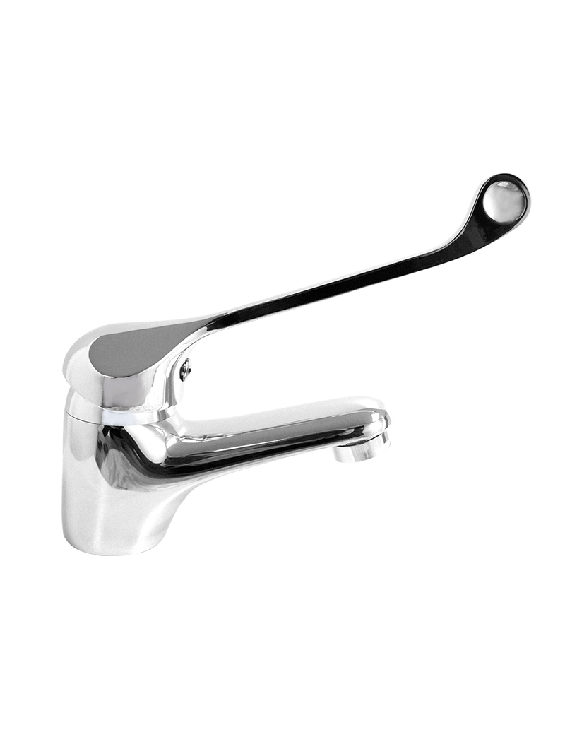 Elbow Action Short Basin Mixer - Chrome - Bathroom Bizarre