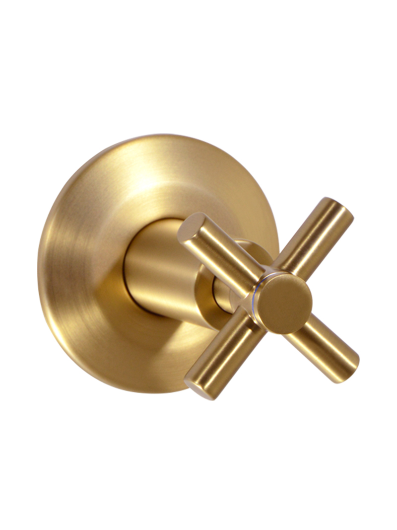 Neap Under-Tile Stop Tap 15mm - Brass - Bathroom Bizarre