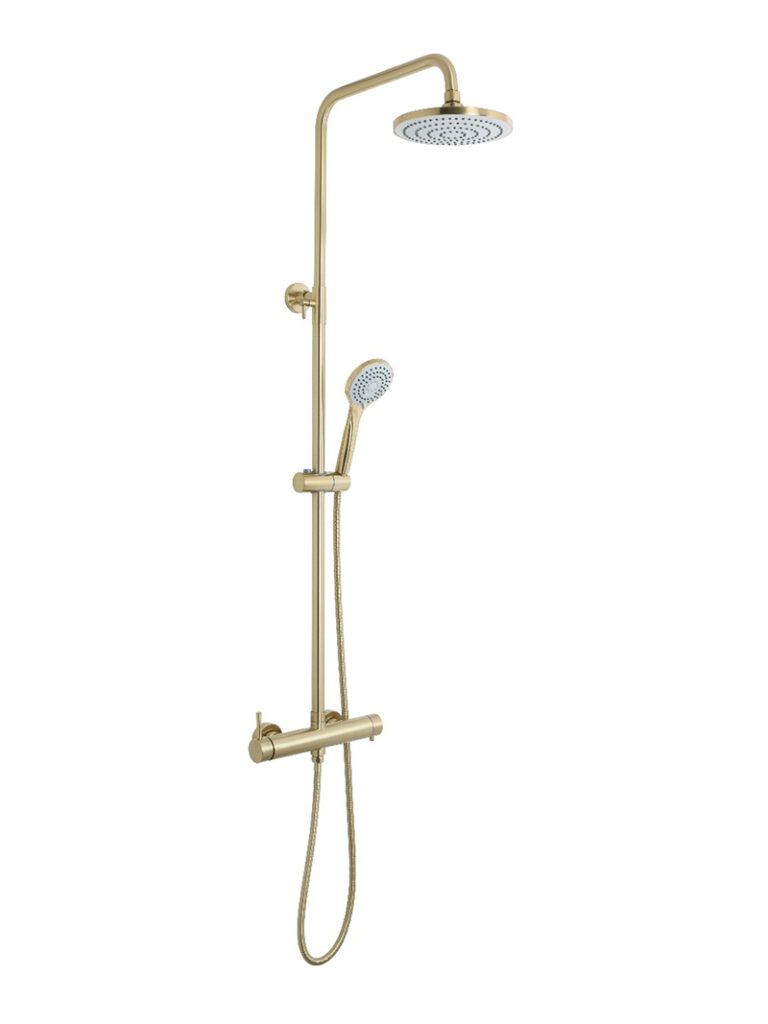Bijiou Durance Shower Column - Gold 215291 - Bathroom Bizarre